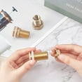 Water Tank Connector 4 Sets Brass Bulkhead Tank Fitting Golden ...