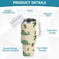 40 oz Stainless Steel Tumbler Vacuum Insulated Leak Proof Stainless ...