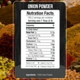 Onion Powder - 16oz (454G) - Premium Ground Onions for Authentic Flavor ...
