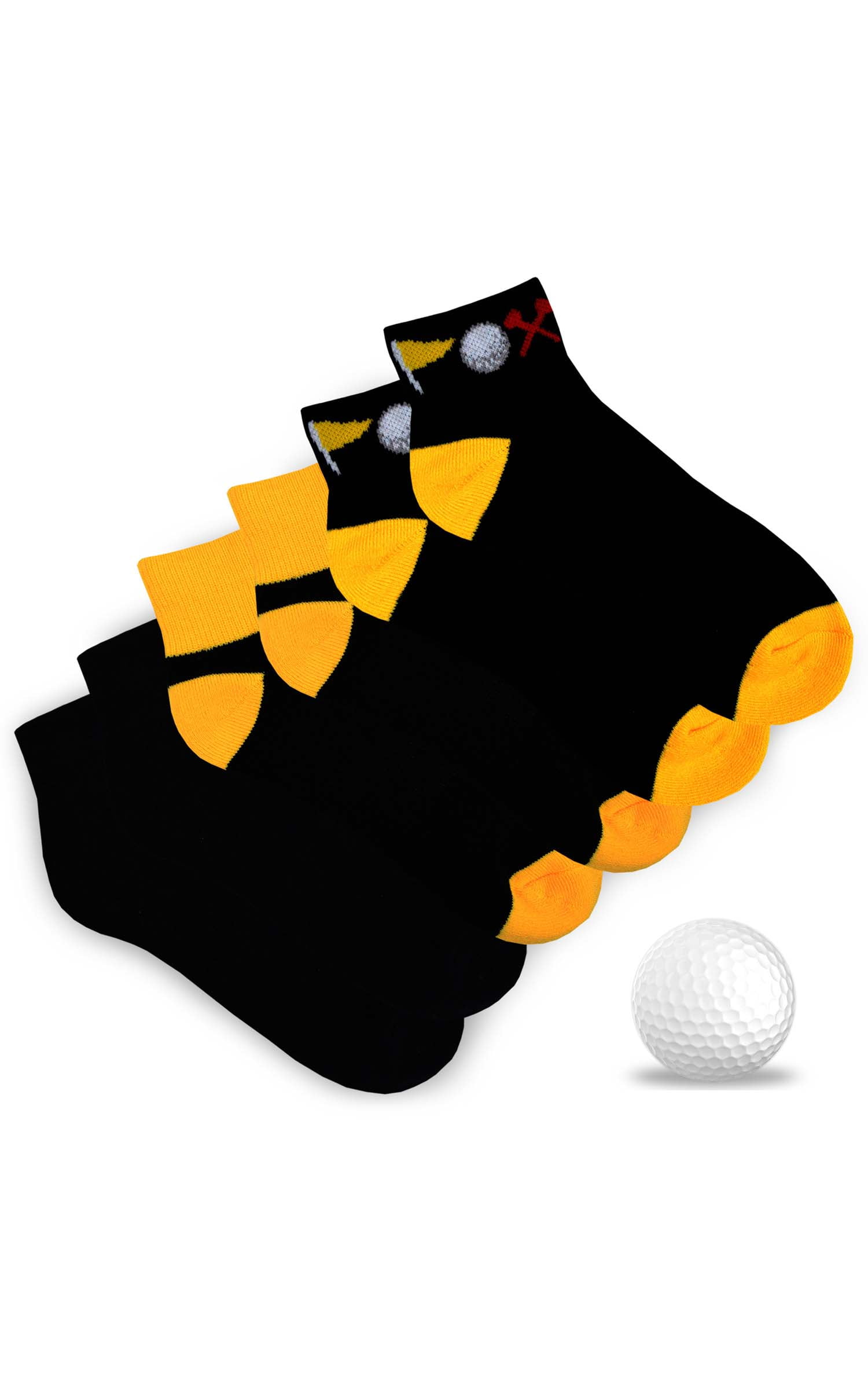 TeeHee Women's Golf Socks Quarter Crew Low Cut Ankle Socks 6-Pairs ...