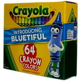 Crayola Crayons - Bright Multicolor - 64 Count - Walmart.com