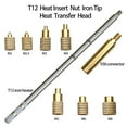 Easy To Use Soldering Head Iron Tip For Efficient Heat Insert Nut ...