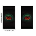 Halloween Scary Window Stickers,Spooky Eyes Window Door Cover Halloween ...
