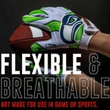 Franklin Sports Seattle Seahawks Youth NFL Football Receiver Gloves ...