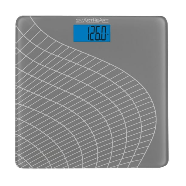 SmartHeart Talking Digital Scale | Audible results in English (lbs/kg ...