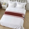 Bed Runner Cartoon Chef Bedding Scarves Soft Decorative Bed Flag ...