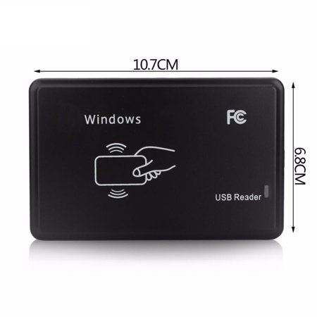 Mini Portable DC 5V 125Khz USB RFID ID card reader Contactless ...