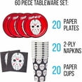 Friday The 13th Horror Movie Theme Party Pack - Disposable Plates, Cups ...