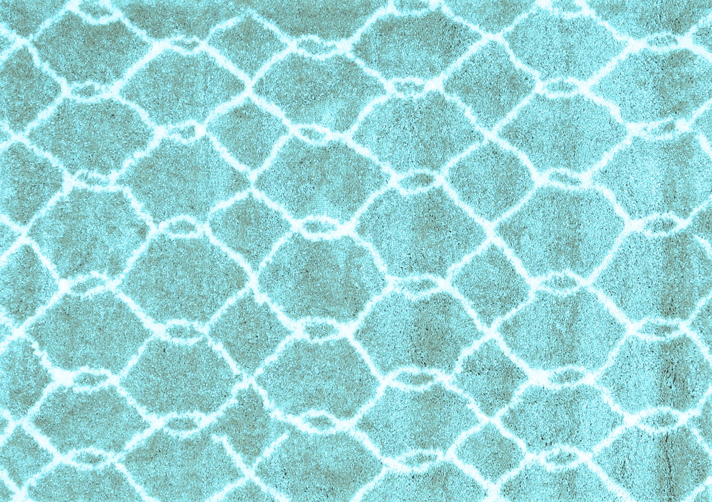 Ahgly Company Indoor Rectangle Trellis Light Blue Modern Area Rugs, 2 ...