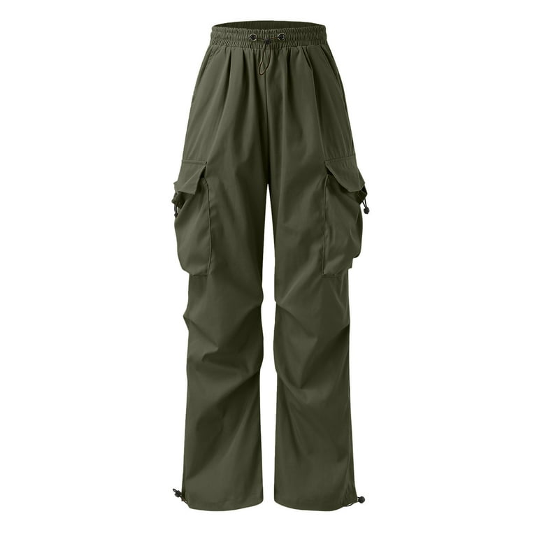 NIEWTR Men's Casual Parachute Cargo Pants Baggy Casual Pants NIEWTR Men's Casual Parachute Cargo Pants Baggy Casual Pants