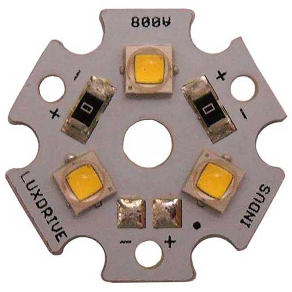 Cree XLamp XP-E2 PC Amber 3-up (Triple) LED Star - Walmart.com
