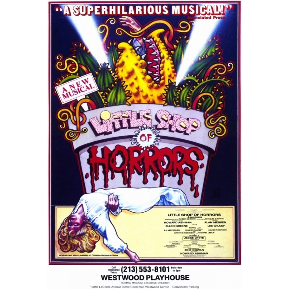 Little Shop of Horrors (Musical) Movie Poster (27 x 40) - Walmart.com ...