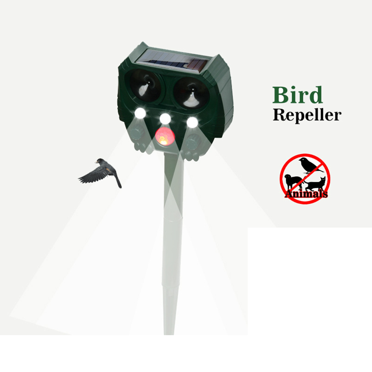 4-Pack Solar Outdoor Animal Repeller, Deer Deterrent with Red Lights ...