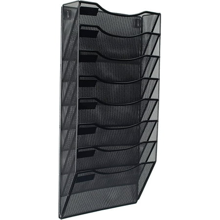 Klickpick Office 8 Sections Hanging Files Wall Mounted Metal Mesh ...