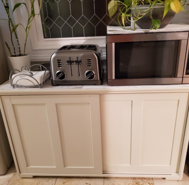 Kitchen Sideboard, Antique Stackable Storage Cabinet, Wooden Cupboard ...