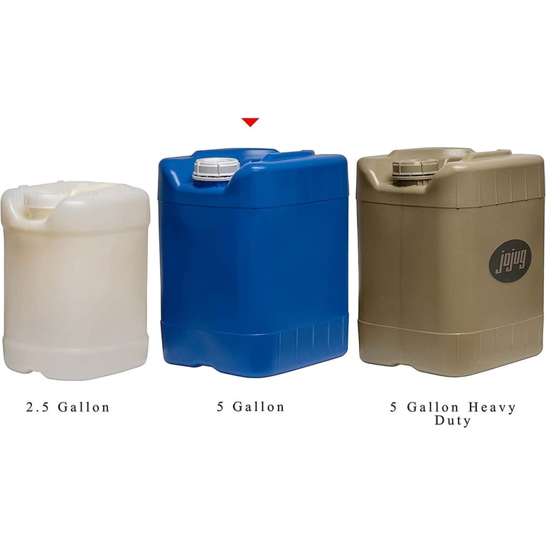 5 Gallon Water Carboy 5 Gallon Water Storage Carboy, 8-Pack (40 Gallons ...