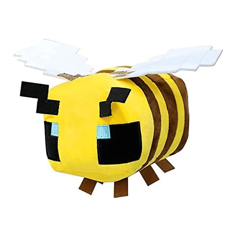 Minecraft Yellow Bee Game Peripheral Plush Toy Doll Gift for Kid, Bee ...
