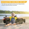 CIYOYO 12V Kids Ride on Toys Car with Remote Control, Spring Suspension ...