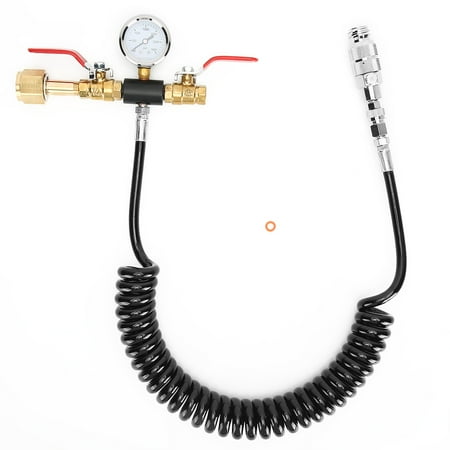 CO2 Hose, Double Valve Soda Hose, Anti-aging With Meter Kit CO2 Soda ...