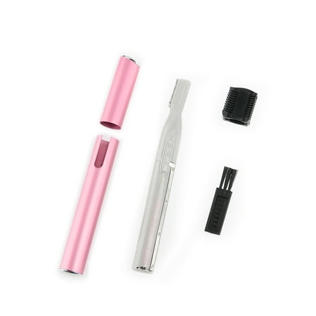 Women Electric Facial Hair Eyebrow Trimmer Razor (Pink) | Walmart Canada