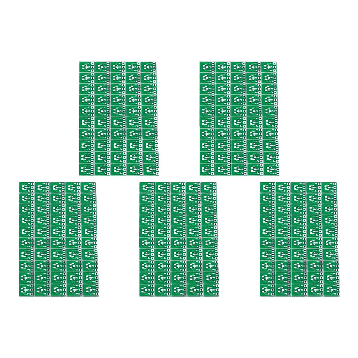 250 Piezas SOT23 SOT23-3 Gira SIP3 Doble Cara SMD Gira DIP SIP3 ...