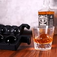 Ticent Silicone Ice Ball Maker - 8 Large Clear Sphere Molds for 2 inch ...