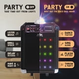 KaraoKing Karaoke Machine with Bluetooth, Wireless Microphone Speaker ...