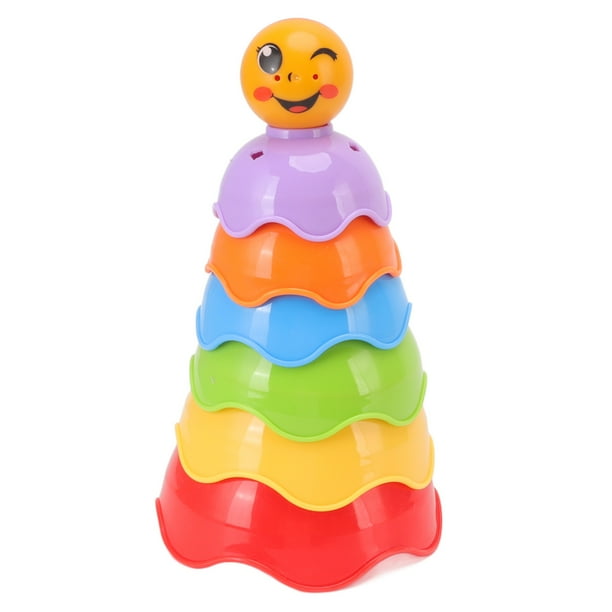 Juguete de tazas apilables para baño de bebé, tazas apilables para bebés, juguete de tazas ...