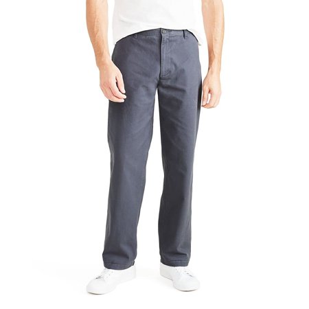 Dockers Men's Classic Fit Perfect Pant, Maritime Blue, 40Wx30L ...