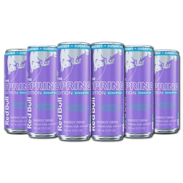 Red Bull Spring Edition Energy Drink, Grapefruit, 12 fl. oz. Can, with ...
