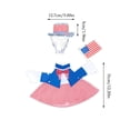 4th of July Porch Goose Costume Set - Patriotic Flag Themed Outfit ...