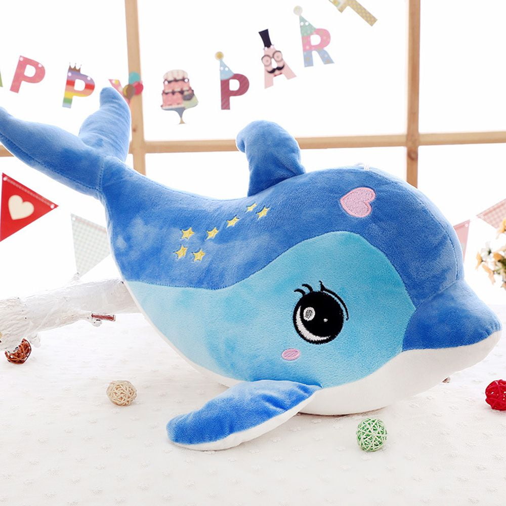 Creative Birthday Gift Dolphin Plush Pillow Car Decoration Ragdoll Life ...