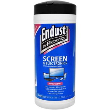 Endust for Electronics 70-ct Screen Cleaning Wipes, 3 Pack - Walmart.com