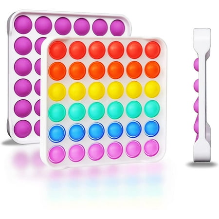 Toys Simple Dimple Rotating Push Bubble Pure Toys,Relief Irritability ...