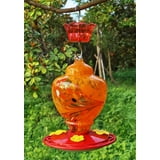 HOLAHOMA Ant Moat for Hummingbird Feeders, 3 OZ Capacity, Red Leaf ...