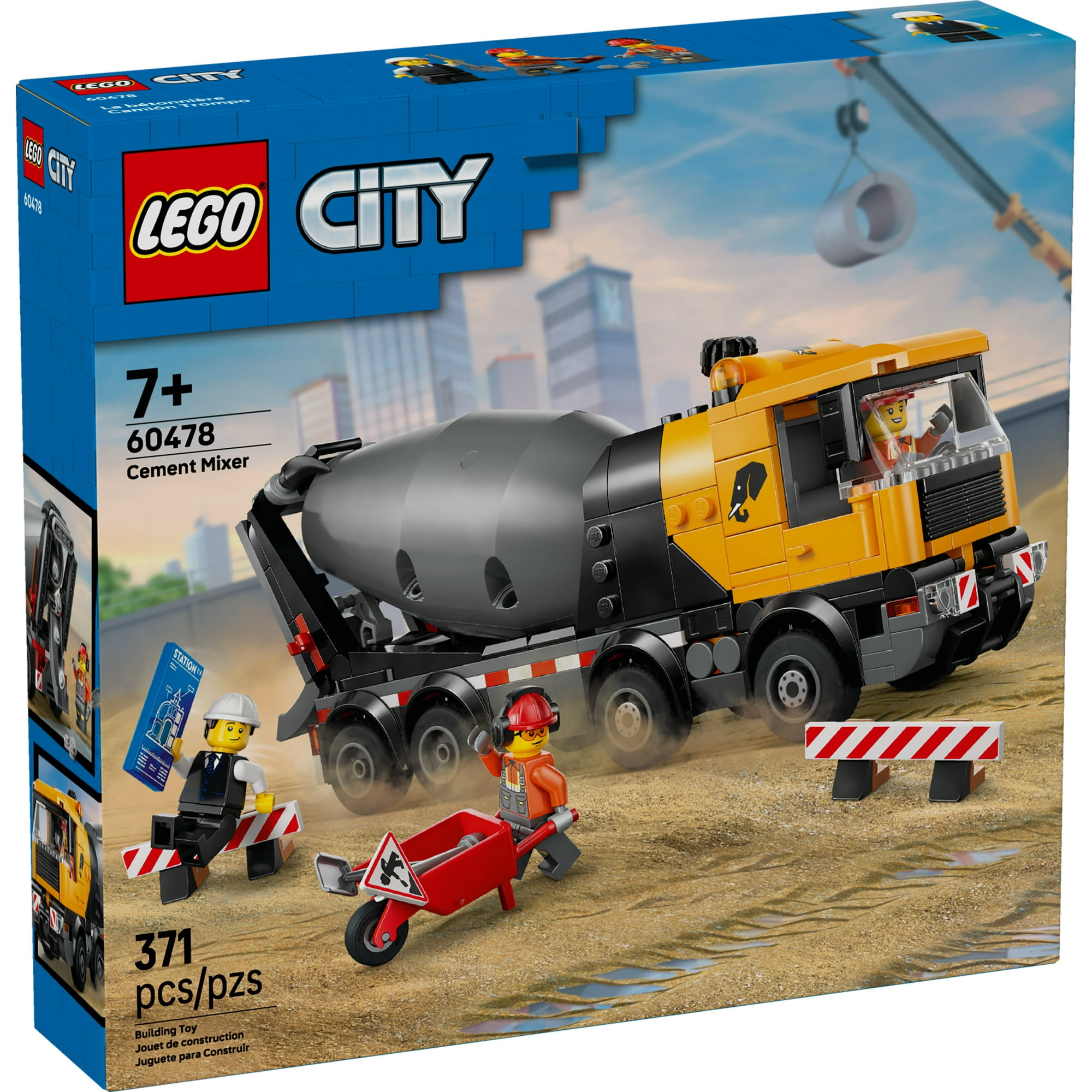 Click here for Lego City Cement Mixer Truck Building Toy For Boys... prices