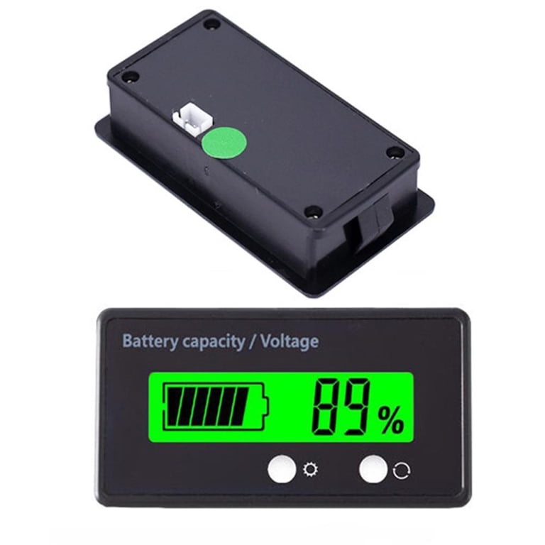 Ezgo Golf Cart Parts Qiilu Battery Indicator, 12V/24V/36V/48V/72V LED ...