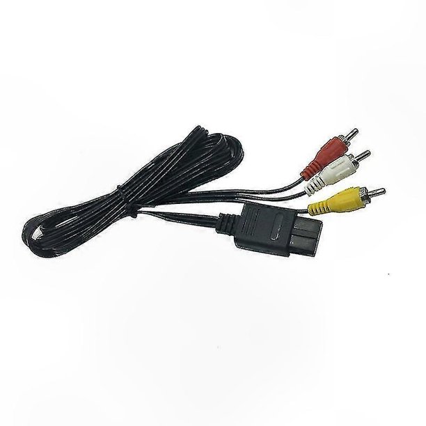 AV Cable for Retro Gaming Consoles including Super Nintendo, N64 ...