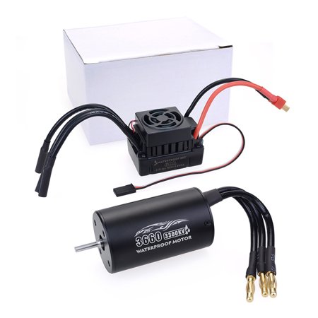 RC Car High Temperature Resistant motor and speed controller Brushless ...