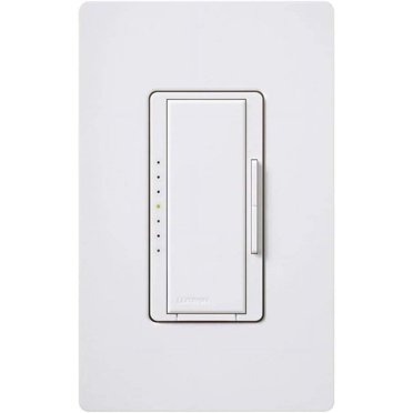 Lutron DVCL-153P-WH-3 White Diva CFL, LED, Halogen, And Incandescent ...