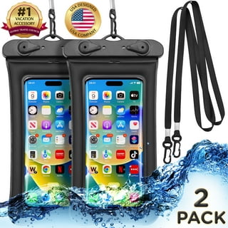 Waterproof Cell Phone Pouch, Universal Dry Bag Case with Neck Lanyard ...