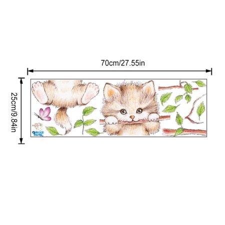 Wall Stickers Tree Wallpaper PVC Decals Circumstances Poster Animal ...