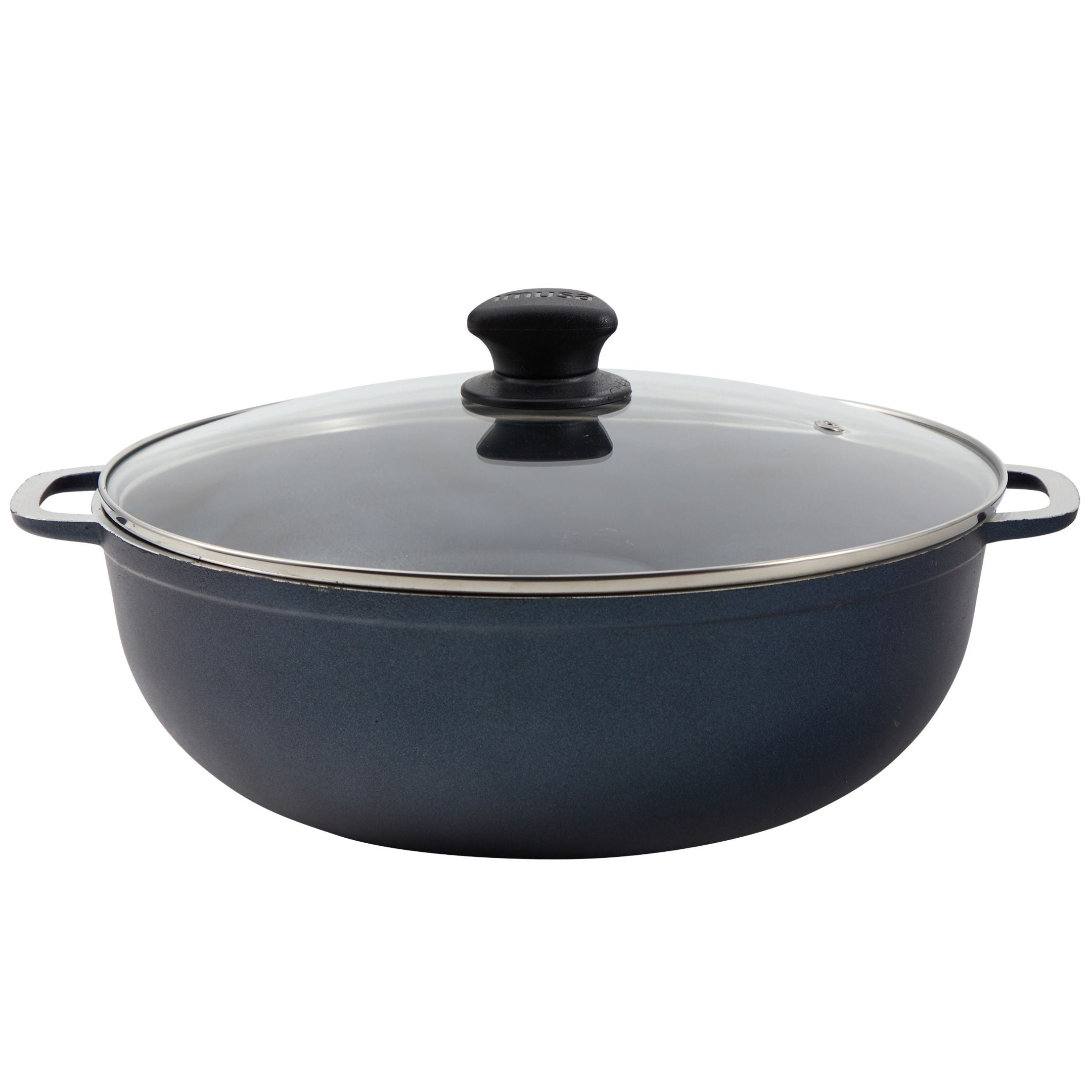 Imusa 3.7 Quart Aluminum Colombian Nonstick Caldero (Dutch Oven) with ...