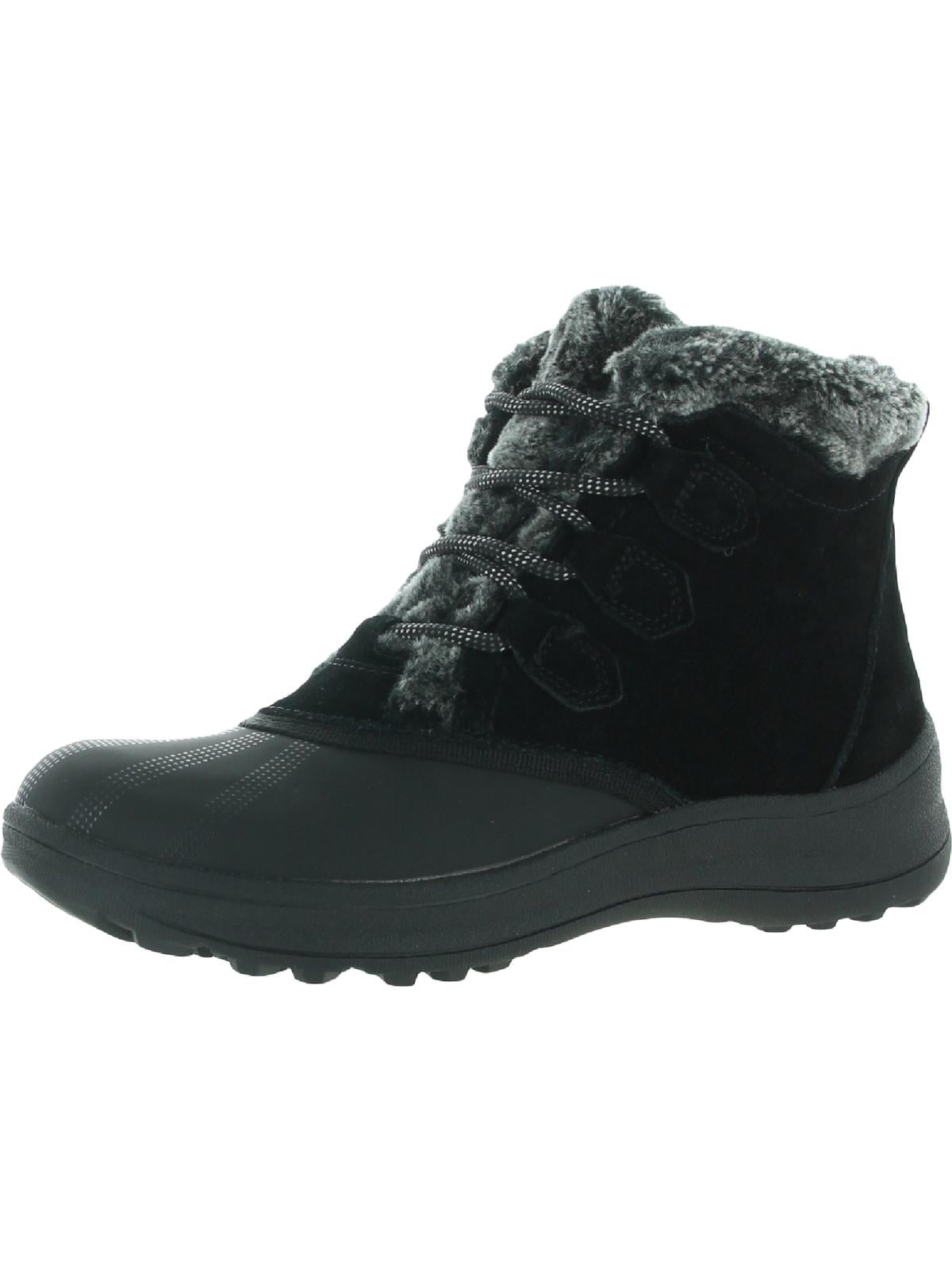 Baretraps Womens Augustina Suede Winter & Snow Boots Black 7 Medium (B,M) - Walmart.com