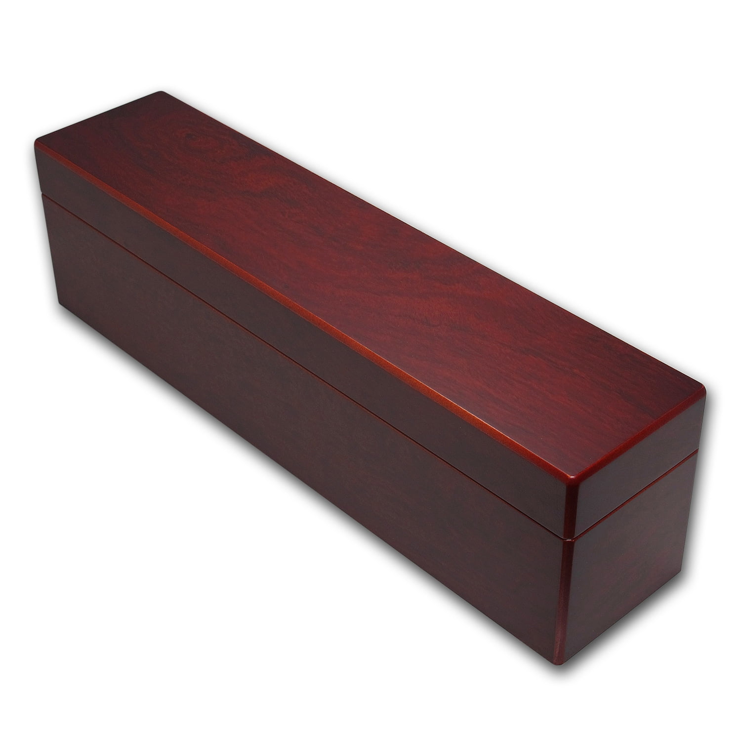 Wooden Slab Storage Box - 25 Slabs (Mahogany Finish) - Walmart.com