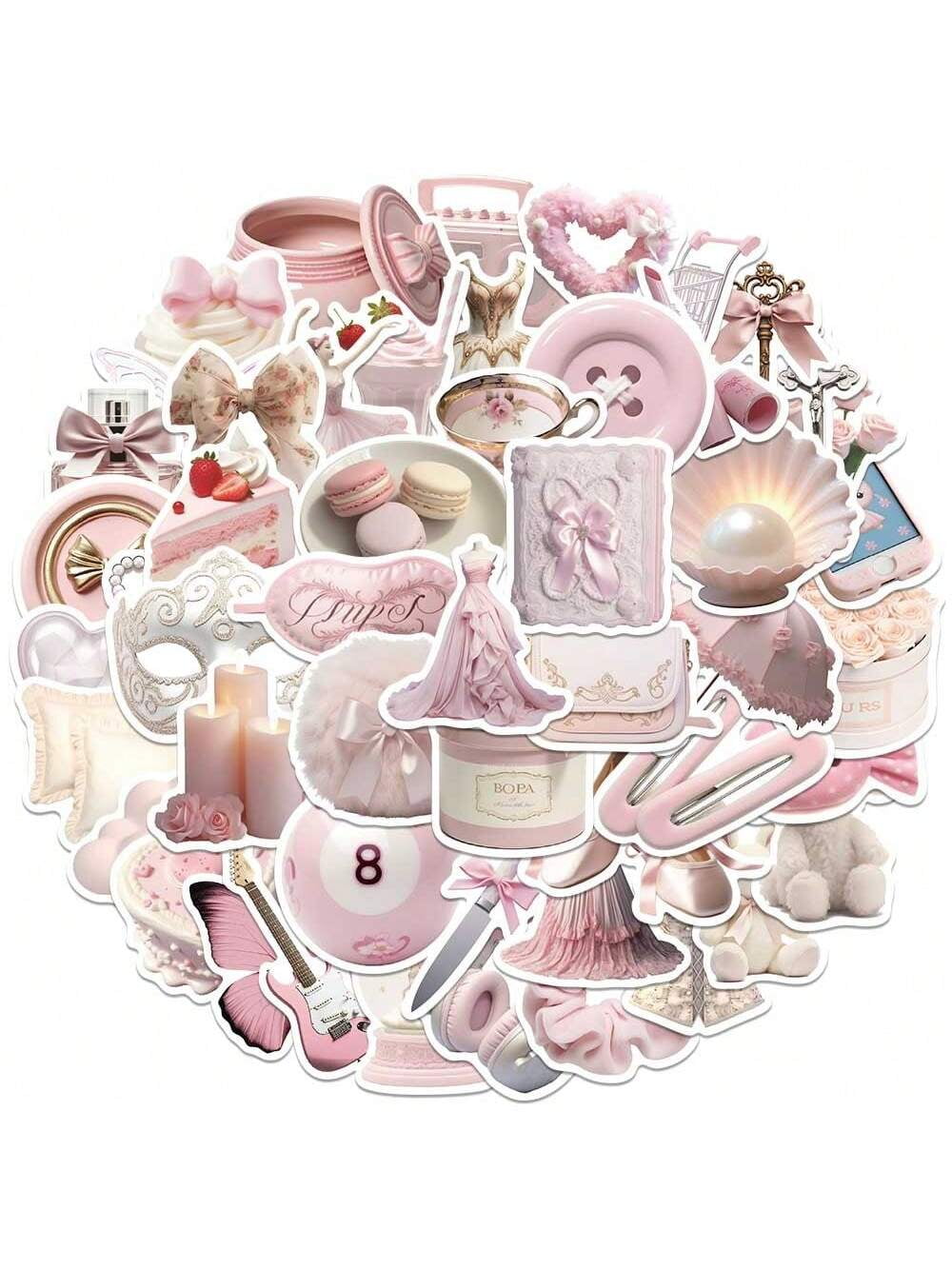 50PCS Coquette Stickers Coquette Aesthetic Coquette Accessories ...