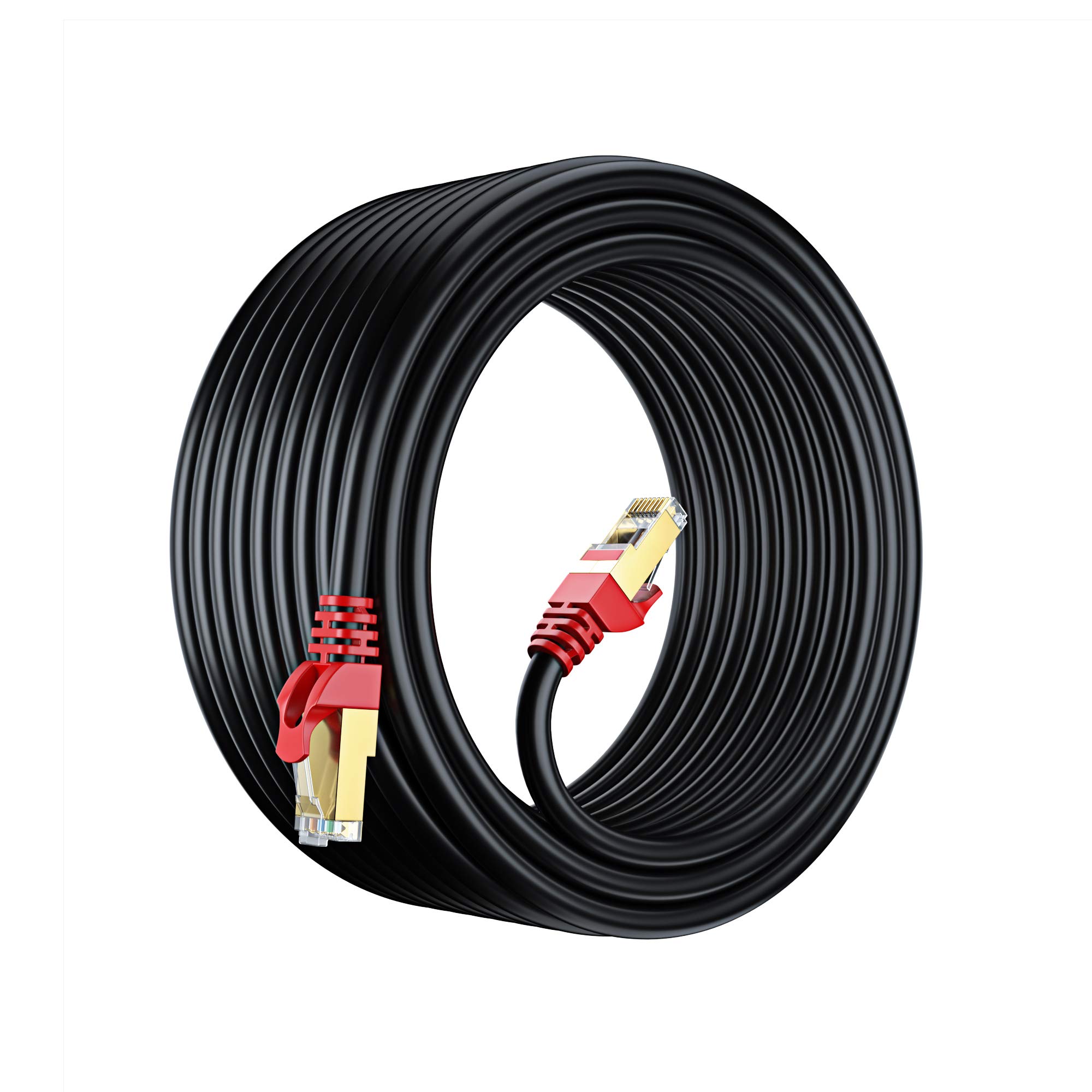 Cat7 Outdoor Ethernet Cable - 150 Foot - High Speed Direct Burial ...