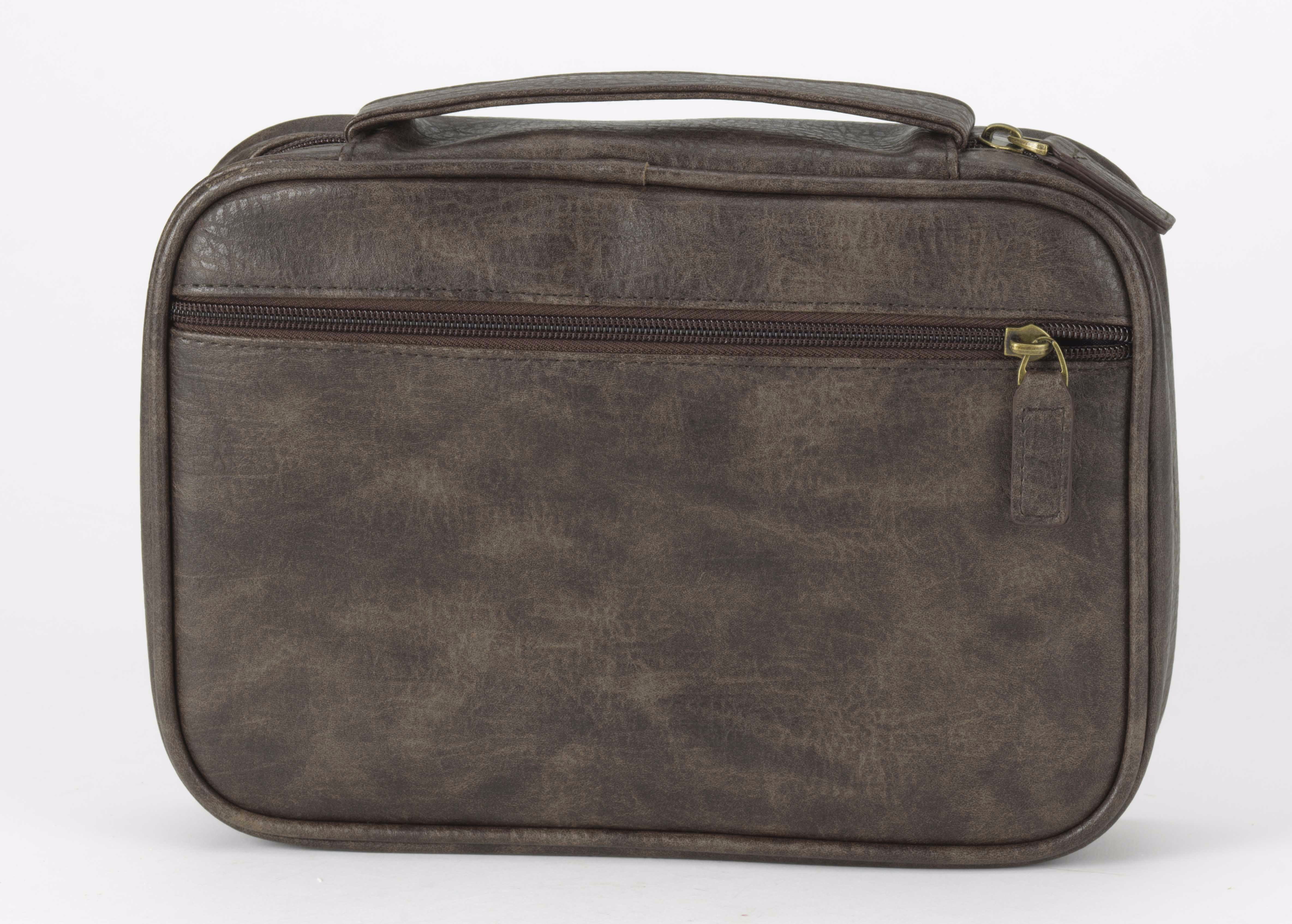 Bible Cover-Antique Leather Look-Brown-LRG - Walmart.com