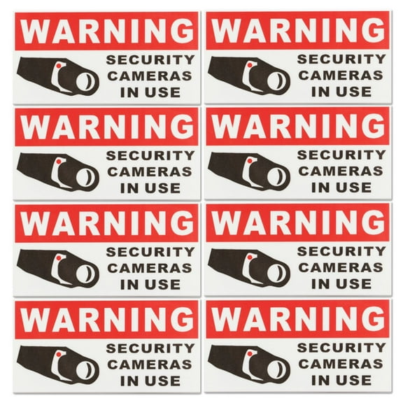 Camera Warning Signs