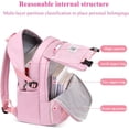 Backpack Solid Color Elementary Middle School Casual Daypack ...